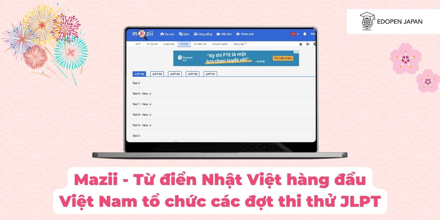 10 website thi thử tiếng Nhật JLPT Online miễn phí TỐT NHẤT | EDOPEN ...