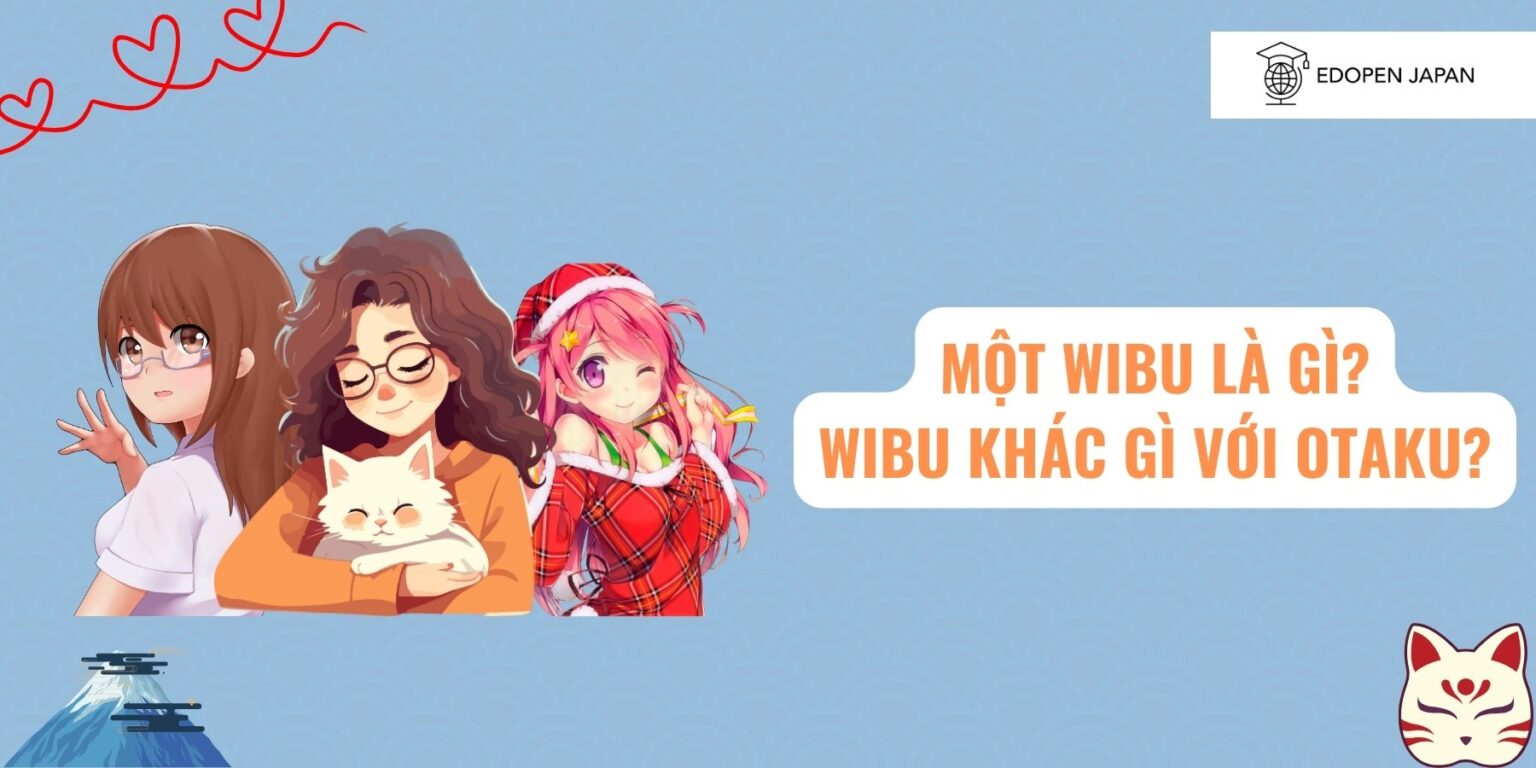 Wibu Là gì và sự khác biệt với Otaku | EDOPEN JAPAN(Vietnam)