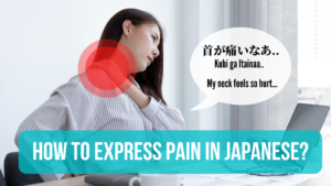 How to Express the Pain in Japanese? 10+ Ways You Need to Know - EDOPEN ...