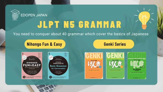 10 Most Famous & Powerful Textbooks to Pass JLPT N5 - EDOPEN Japan