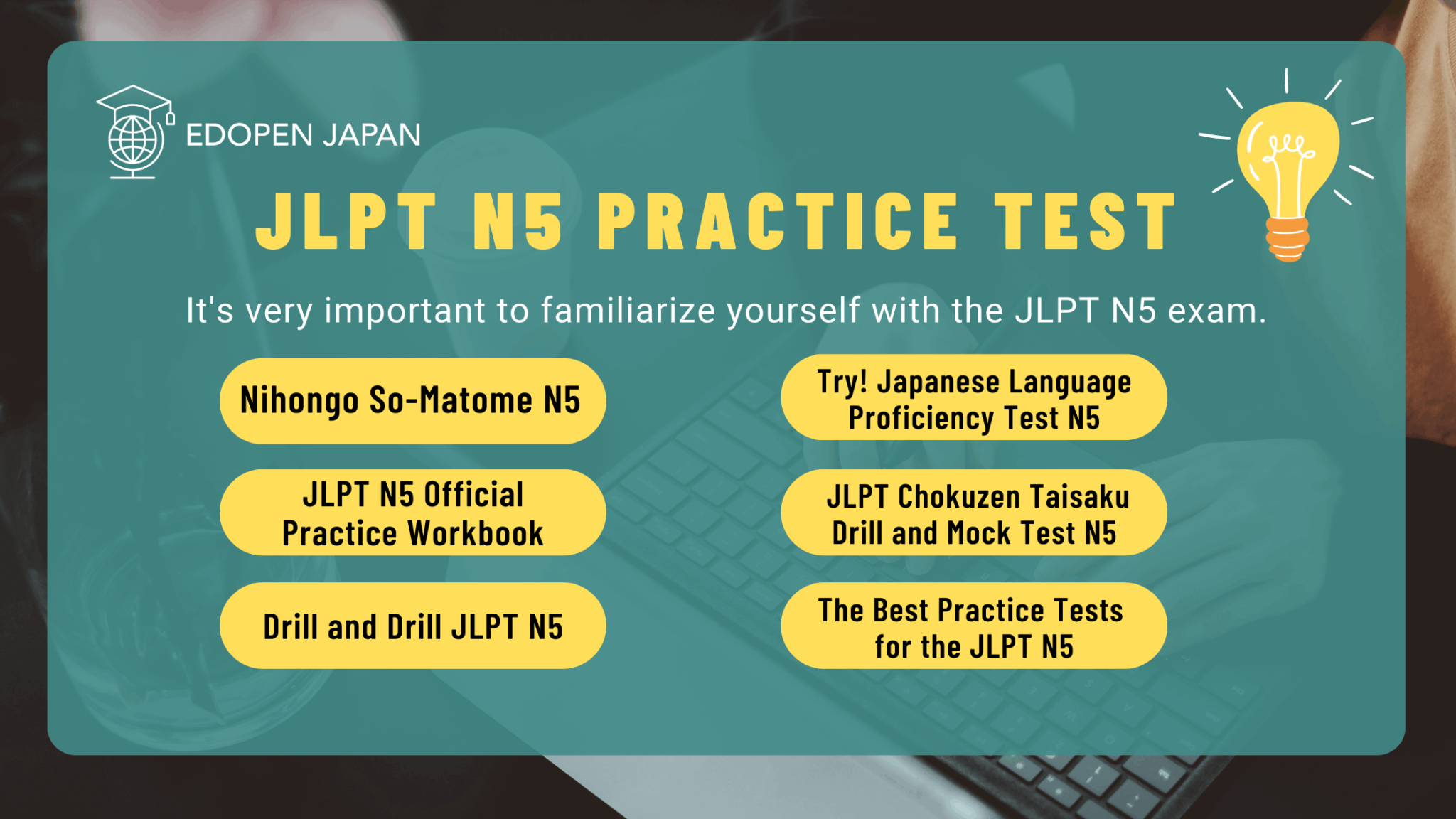10 Most Famous & Powerful Textbooks to Pass JLPT N5 - EDOPEN Japan