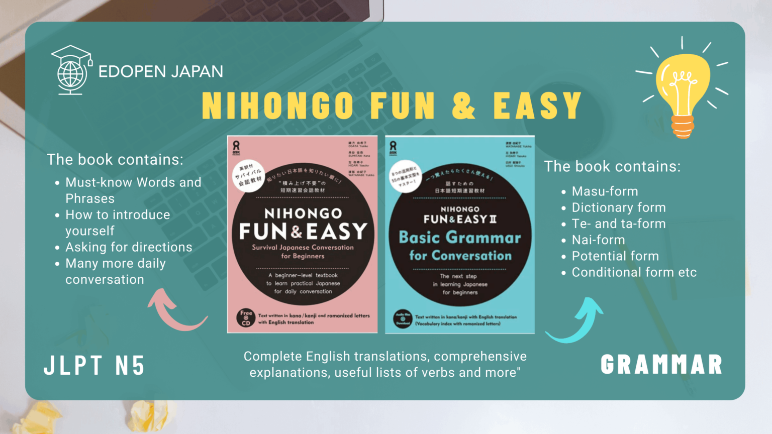 10 Most Famous & Powerful Textbooks to Pass JLPT N5 - EDOPEN Japan