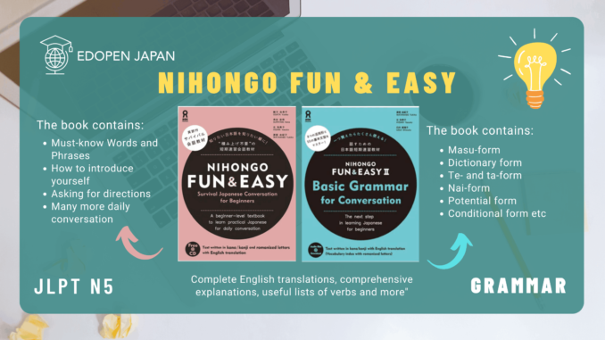 10 Most Famous & Powerful Textbooks to Pass JLPT N5 - EDOPEN Japan