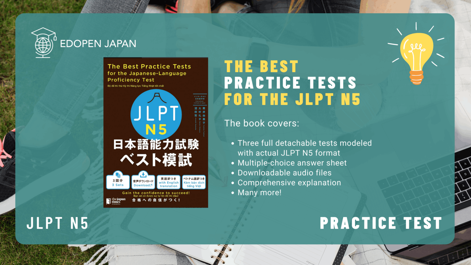 10 Most Famous & Powerful Textbooks to Pass JLPT N5 - EDOPEN Japan