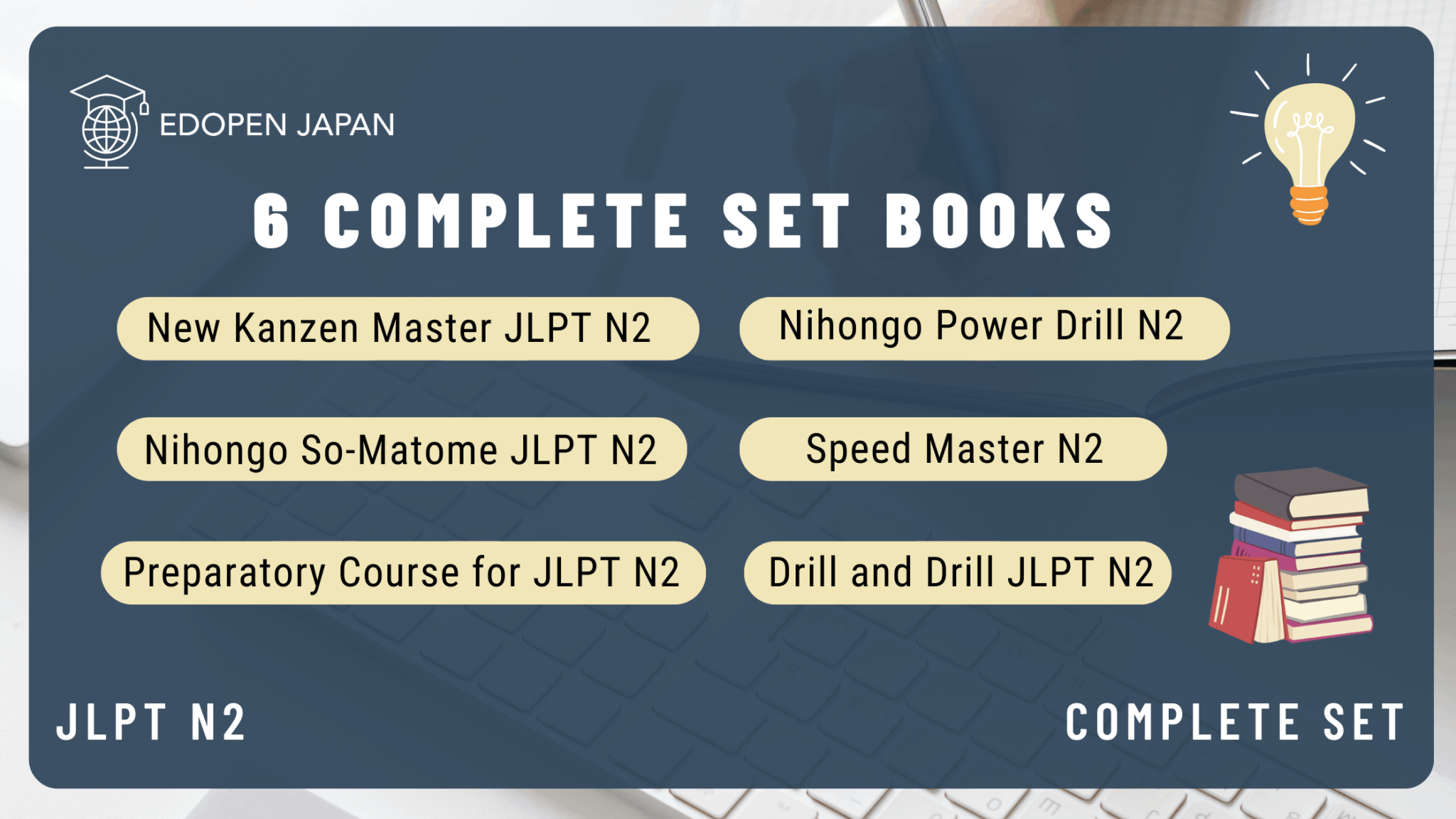 10 Most Famous & Powerful Textbooks to Pass JLPT N2 - EDOPEN Japan