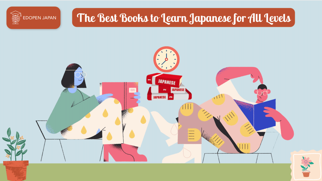 The Best Books to Learn Japanese for All Levels - EDOPEN Japan