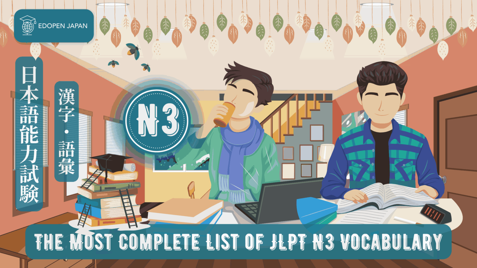 The Most Complete List of JLPT N3 Vocabulary - EDOPEN Japan