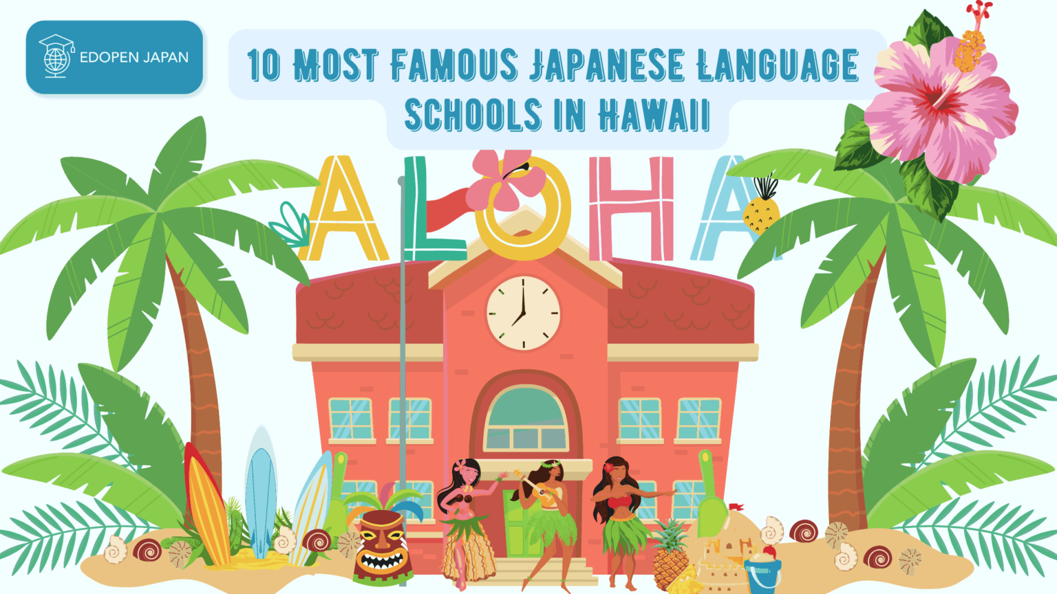10 Most Famous Japanese Language Schools in Hawaii - EDOPEN Japan