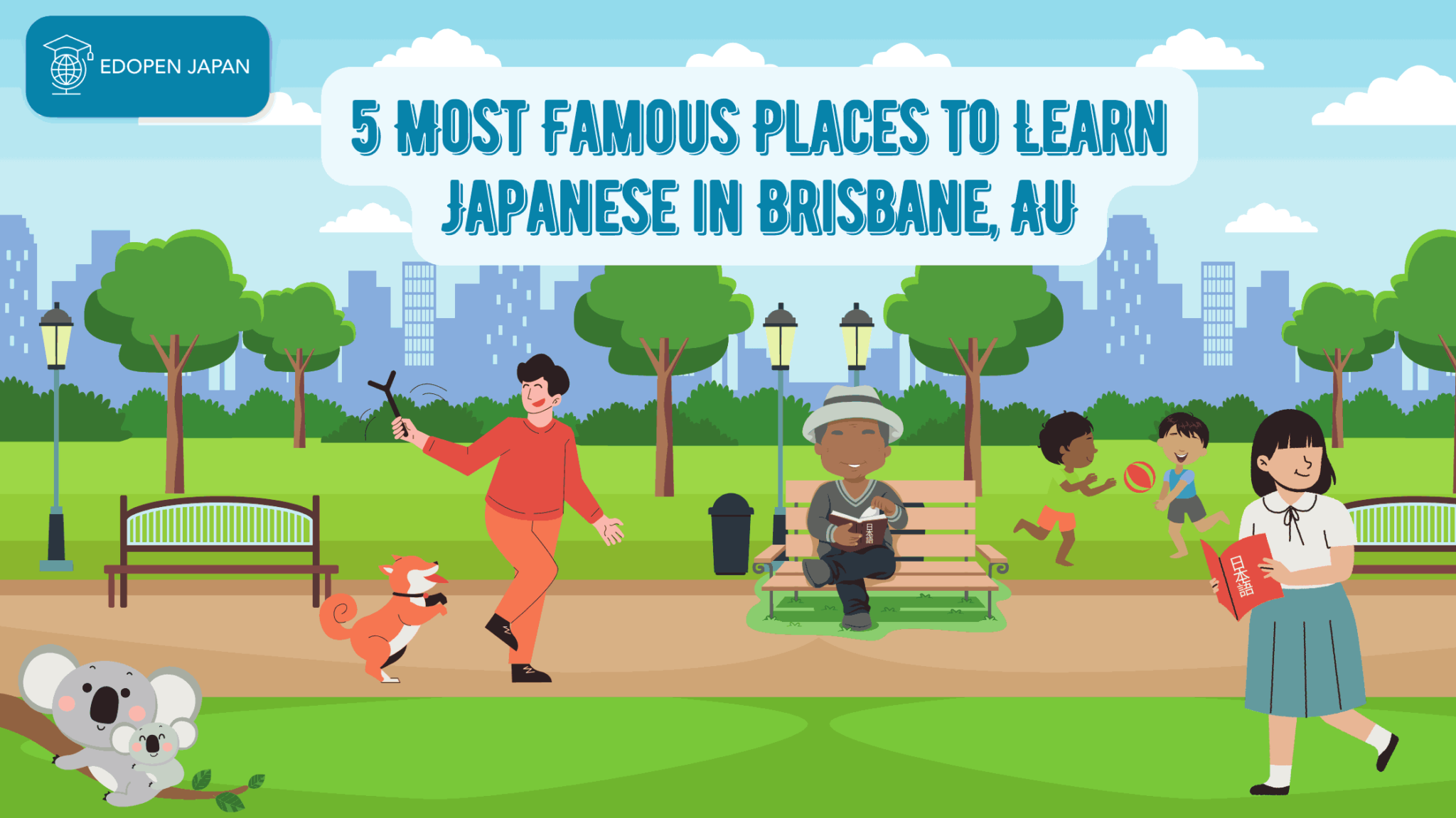 5 Most Famous Places to Learn Japanese in Brisbane, Australia - EDOPEN ...