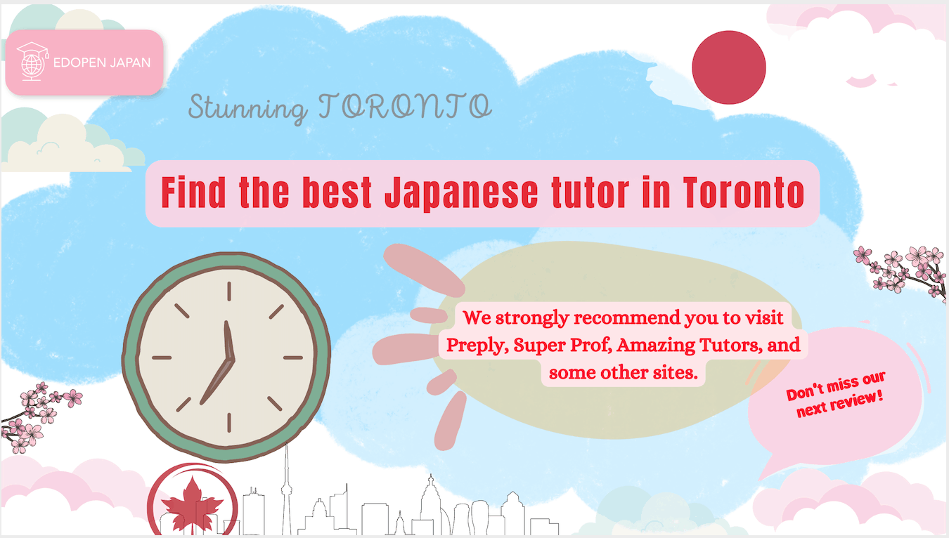 5 Best Places to Learn Japanese in Toronto, Canada - EDOPEN Japan