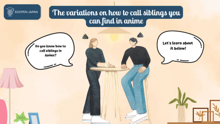 How to Call Siblings in Japanese? Everything to Know - EDOPEN Japan