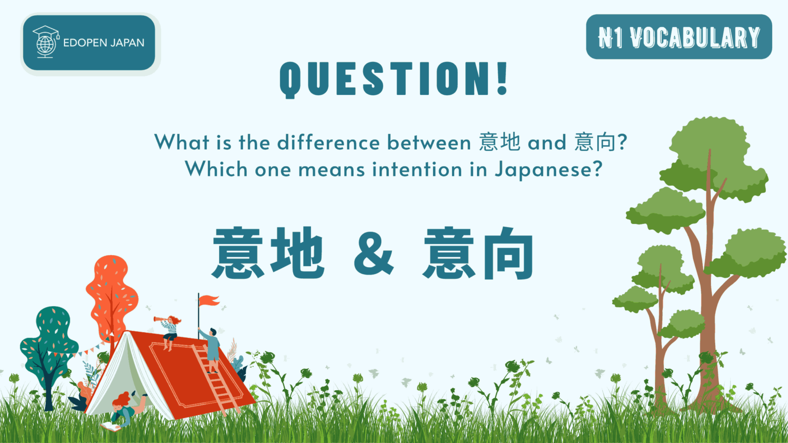 The Most Complete List of JLPT N1 Vocabulary (Part 1) - EDOPEN Japan