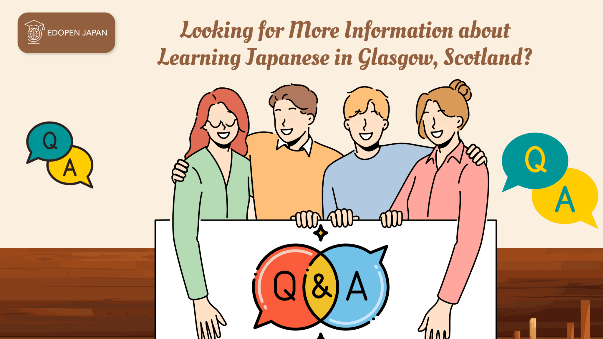 5 Most Popular Places to Learn Japanese in Glasgow, Scotland - EDOPEN Japan